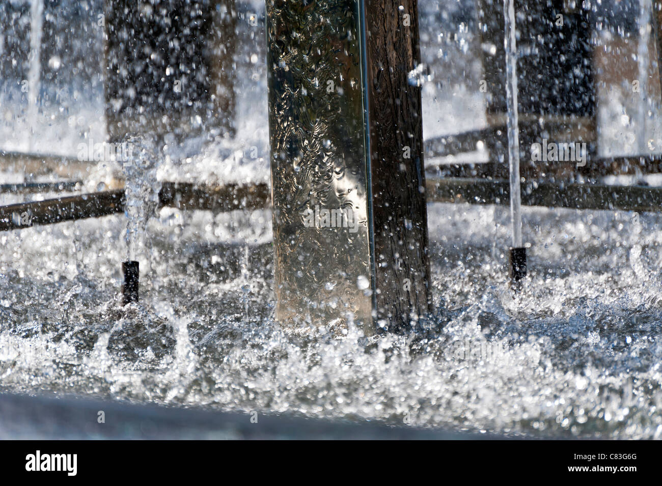 detail of water feature at Stratford upon Avon Stock Photo - Alamy