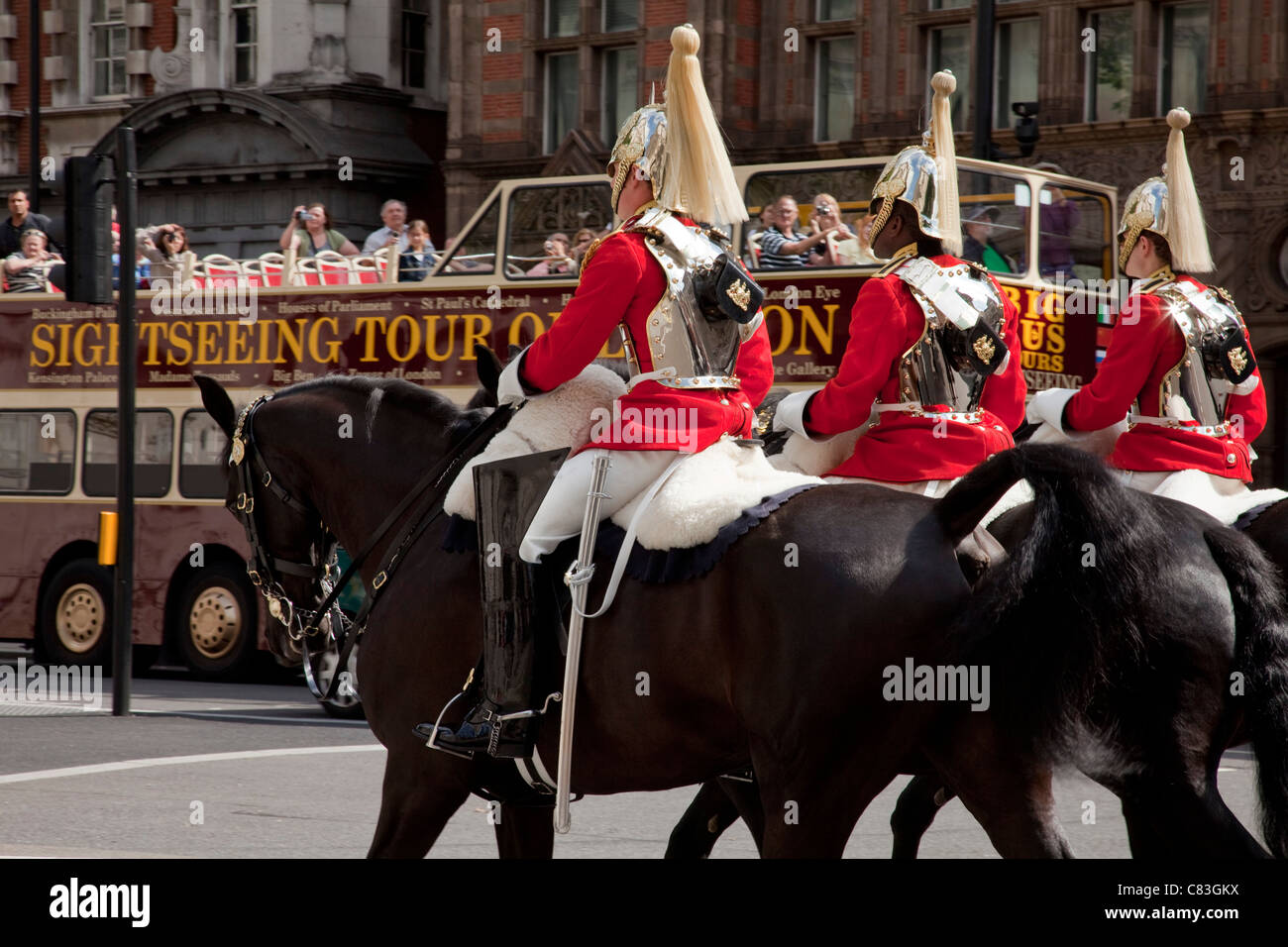 The Queen's Life Guards, London, England Stock Photo - Alamy
