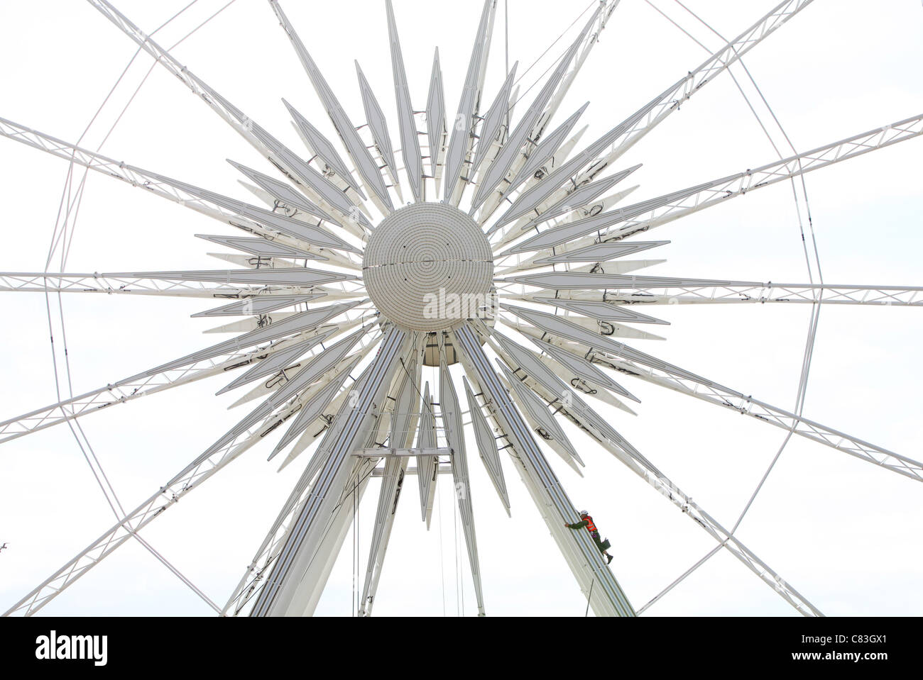 The 'Wheel of Excellence' on Brighton seafront. Picture by James ...