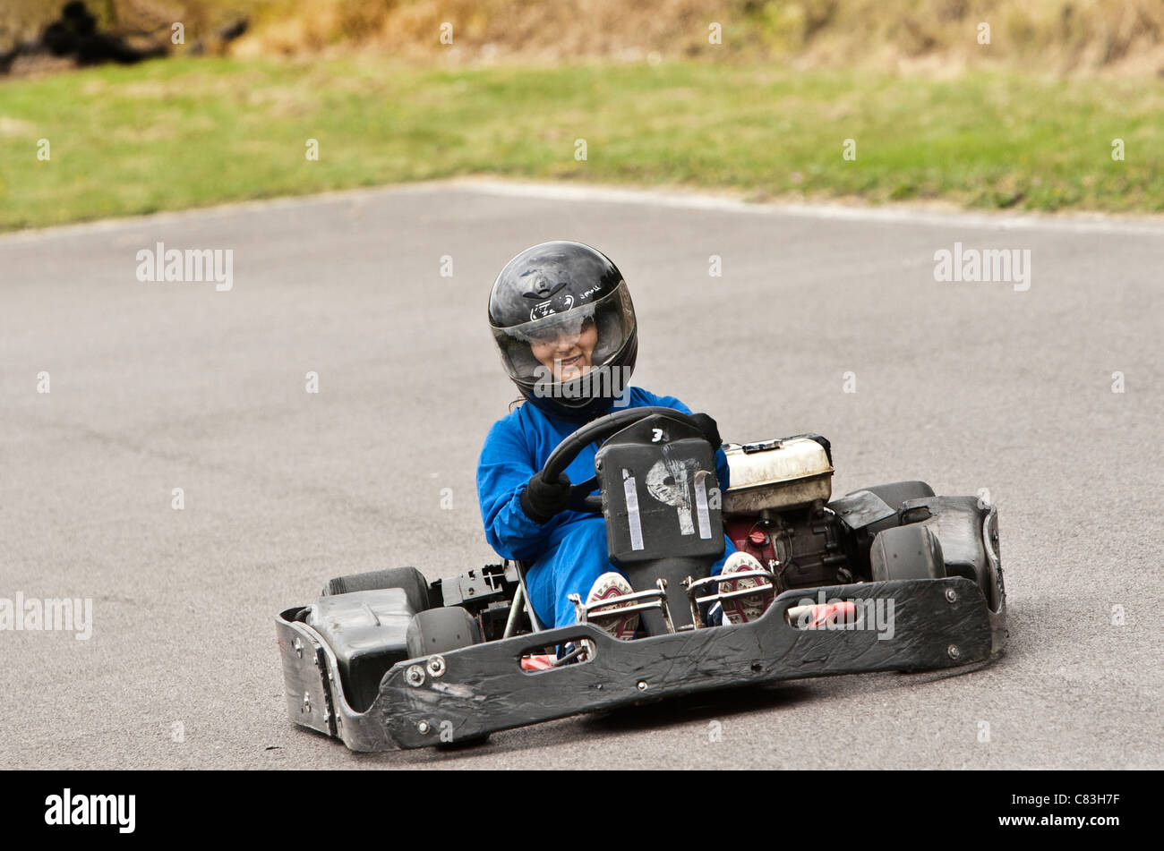 Go carts kids hi-res stock photography and images - Alamy