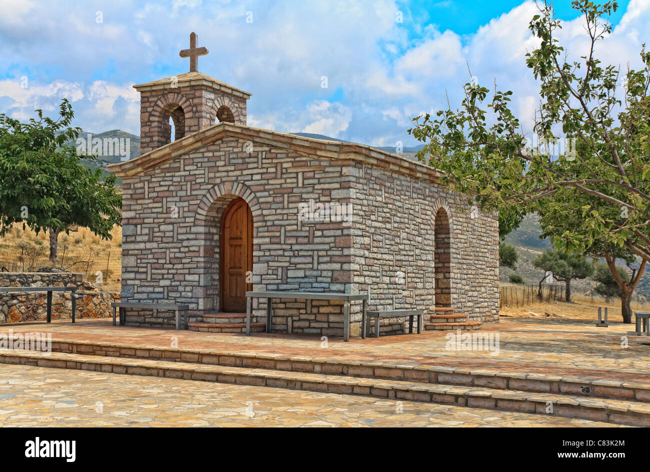 Country church greece hi-res stock photography and images - Alamy