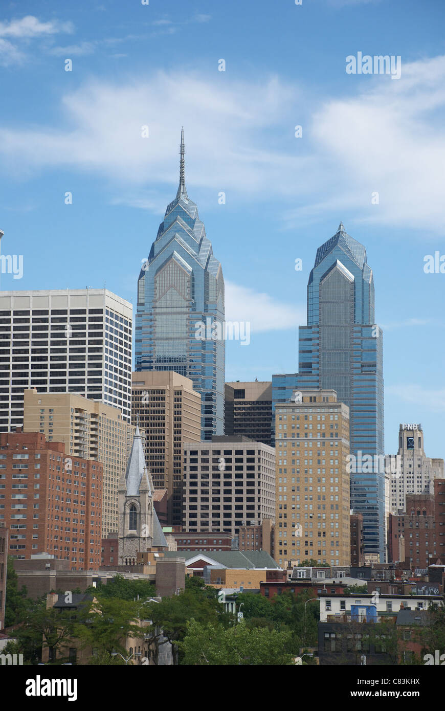 Cityscape of philadelphia hi-res stock photography and images - Alamy