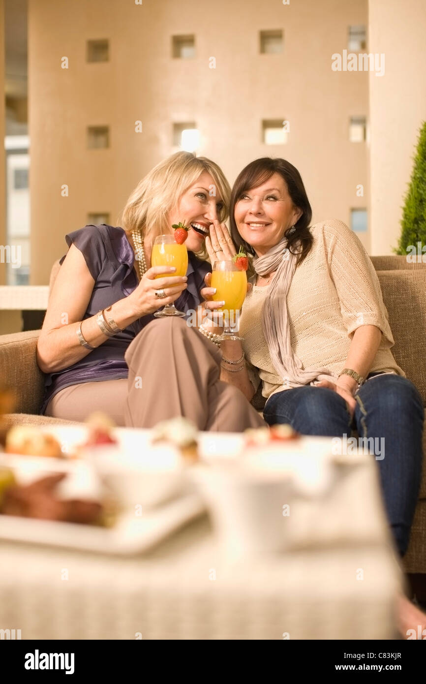 Bonding over drinks hi-res stock photography and images - Alamy