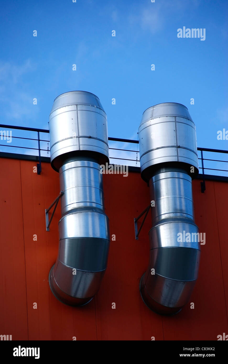 Pipes of ventilation Stock Photo - Alamy