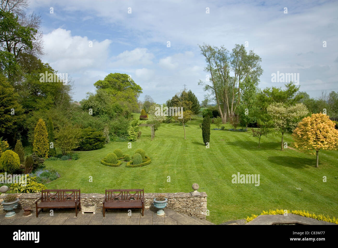 Striped Lawn High Resolution Stock Photography and Images - Alamy
