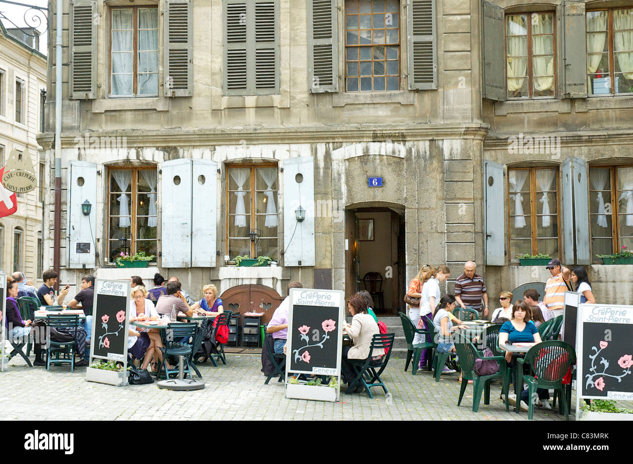 Switzerland Swiss Cafe High Resolution Stock Photography and Images - Alamy