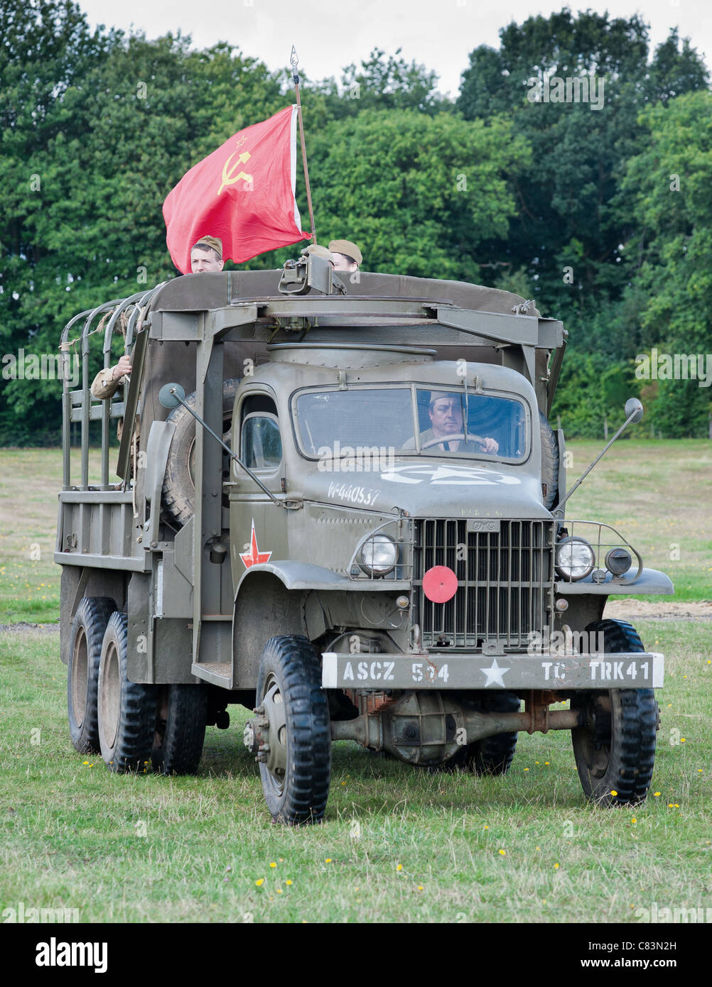 Russian army truck hi-res stock photography and images - Alamy