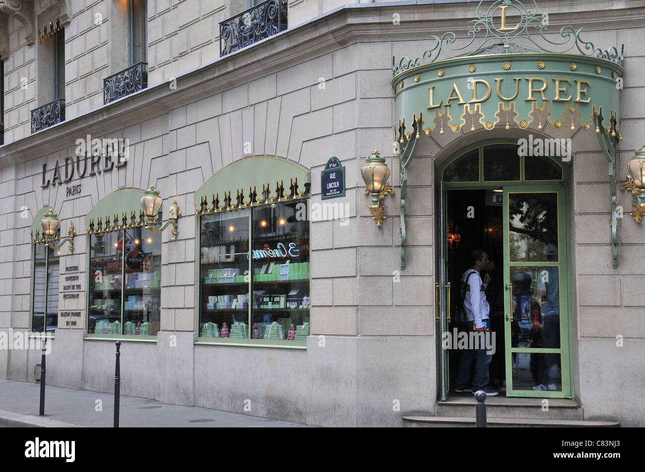 Laduree macarons paris hi-res stock photography and images - Alamy