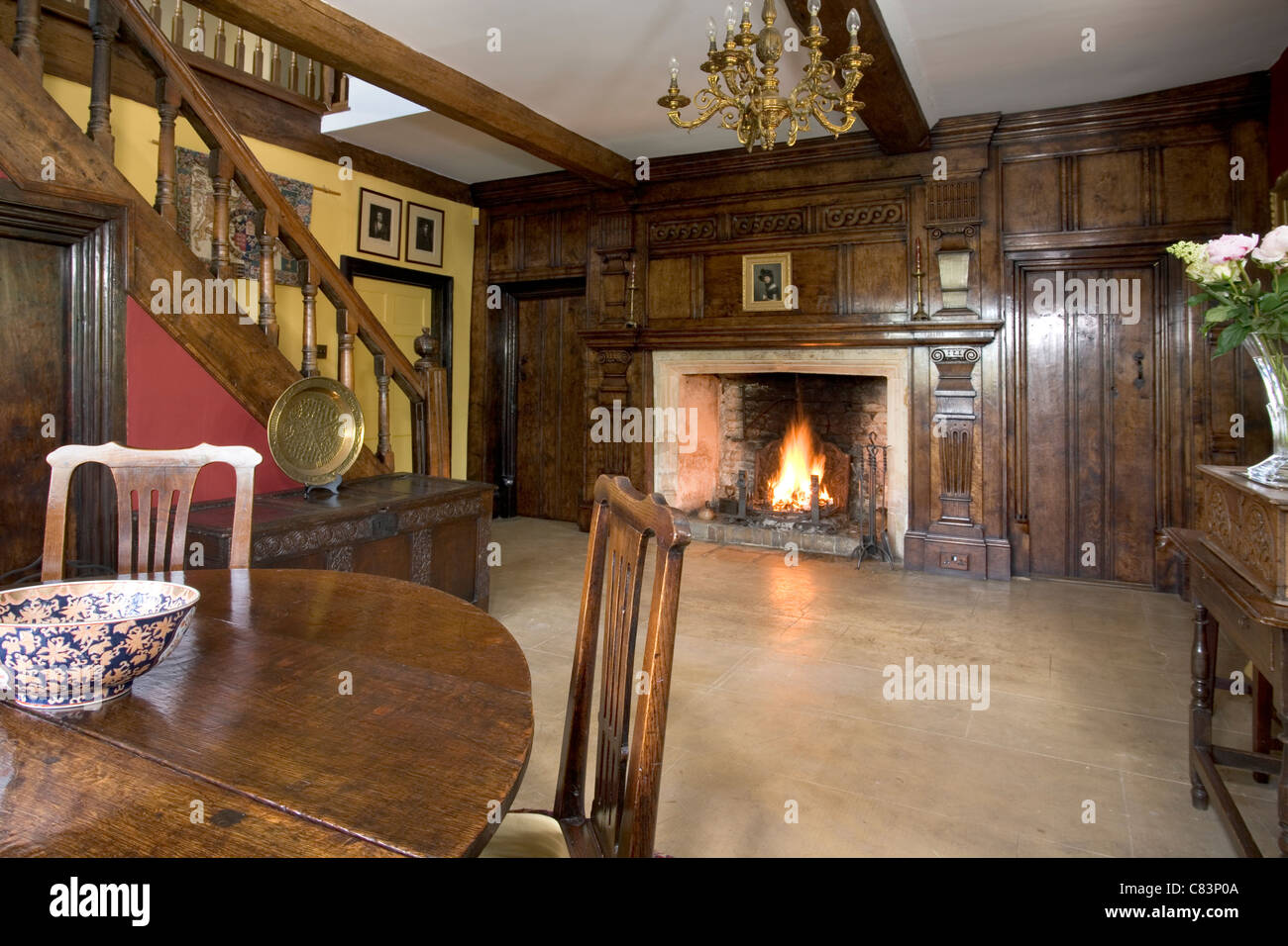 Entrance Hall Fireplace High Resolution Stock Photography and Images ...