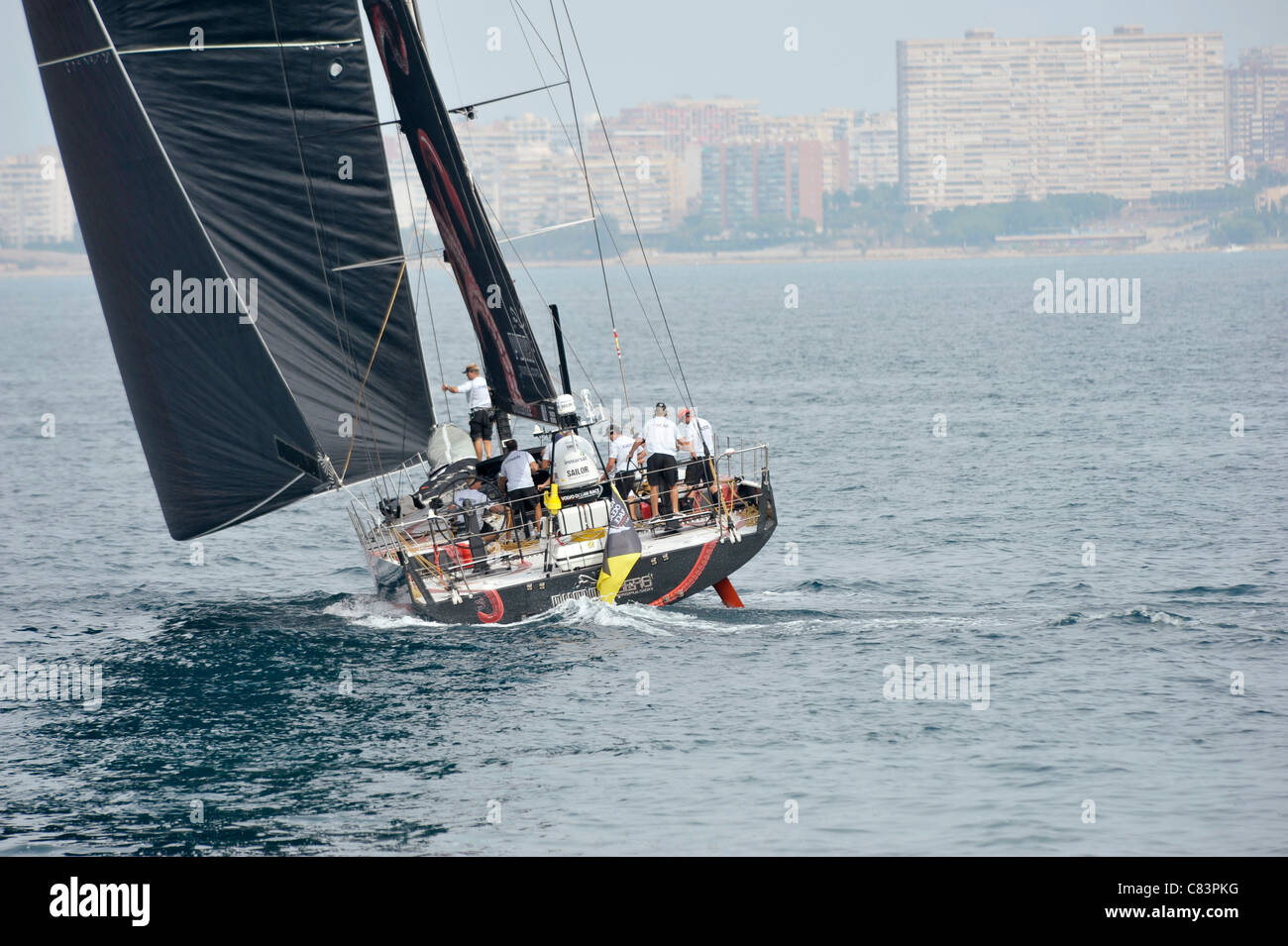 Volvo ocean race team puma hi-res stock photography and images - Alamy