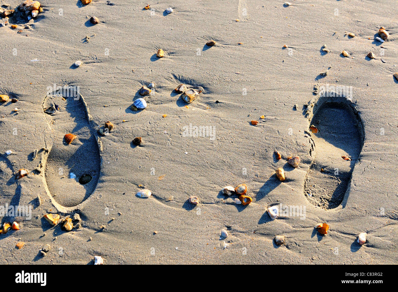 Foot mark in the sand hi-res stock photography and images - Alamy