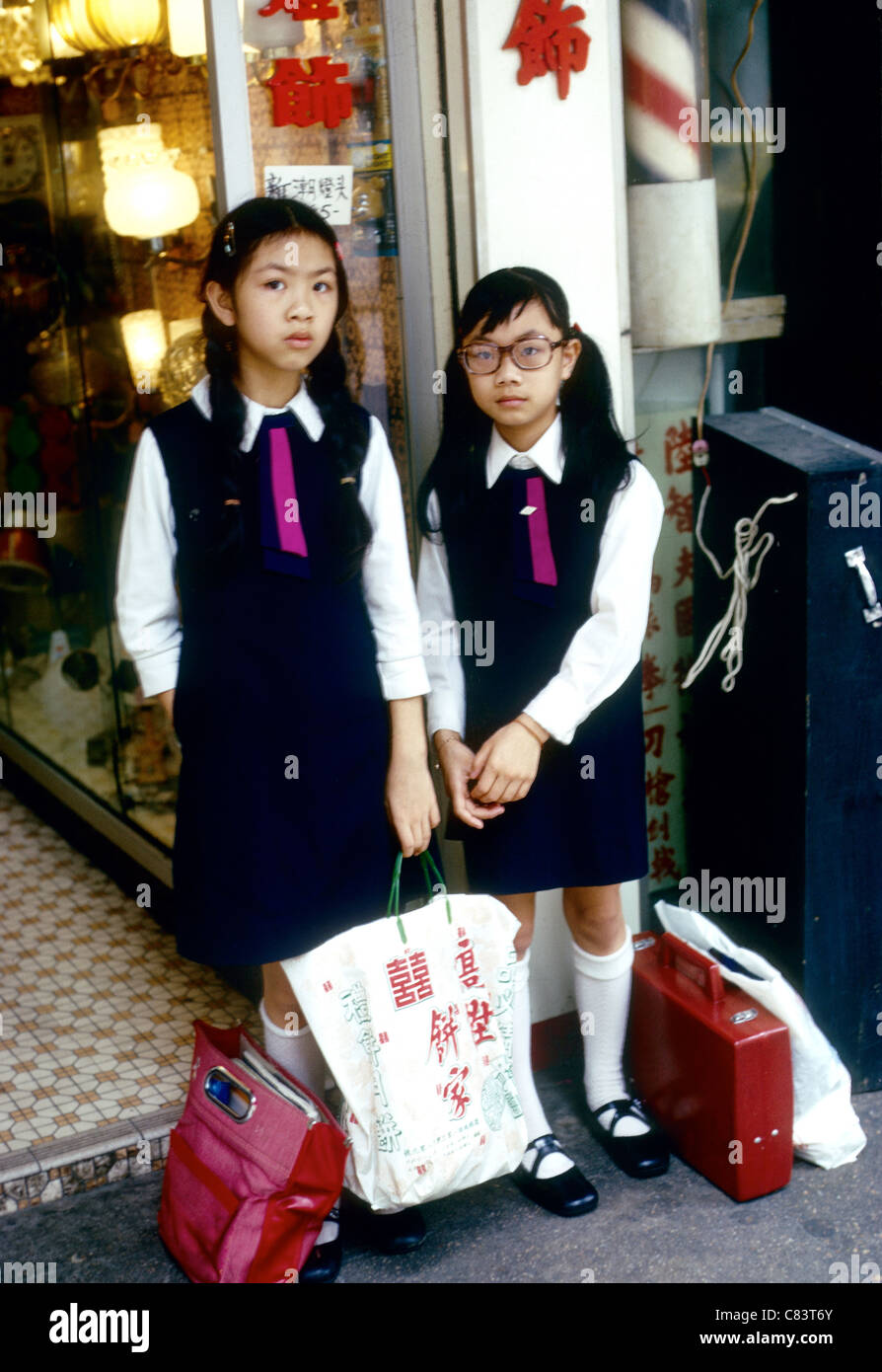 Hong kong school uniform hi-res stock photography and images - Alamy