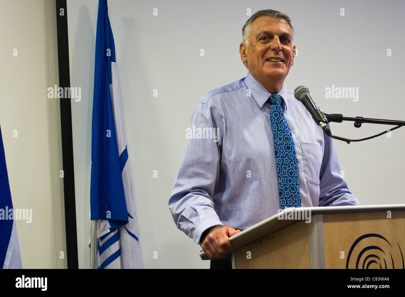Nobel Prize in Chemistry laureate Prof. Dan Shechtman in a GPO ...