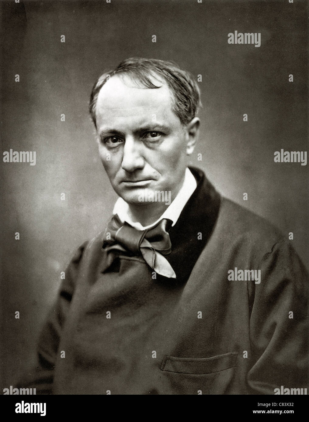 CHARLES BAUDELAIRE (1821-1867) French poet about 1864 Stock Photo - Alamy