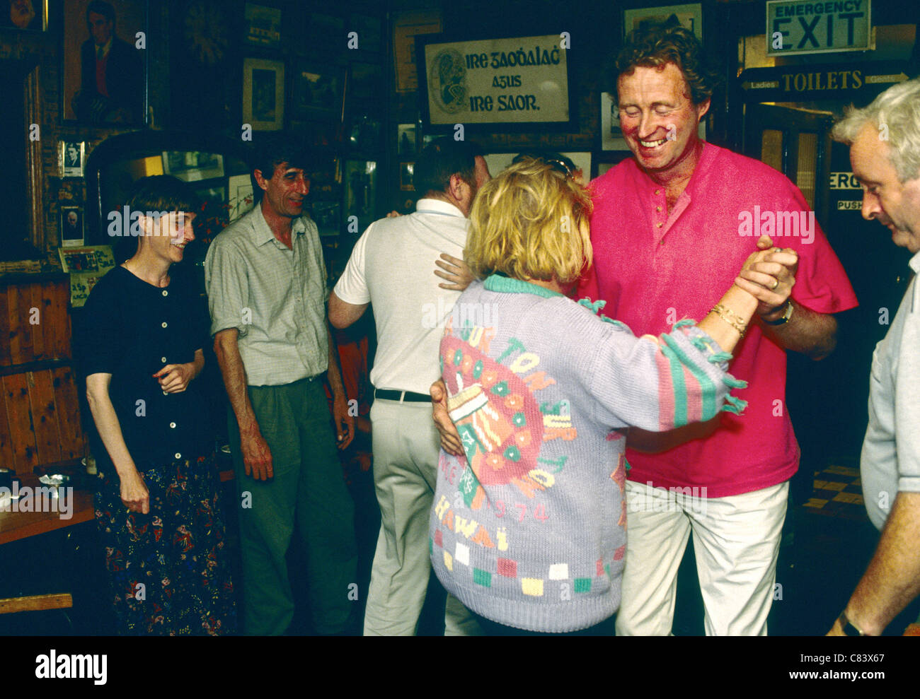 Sean Keane of the famous Chieftains dances with his wife at the ...