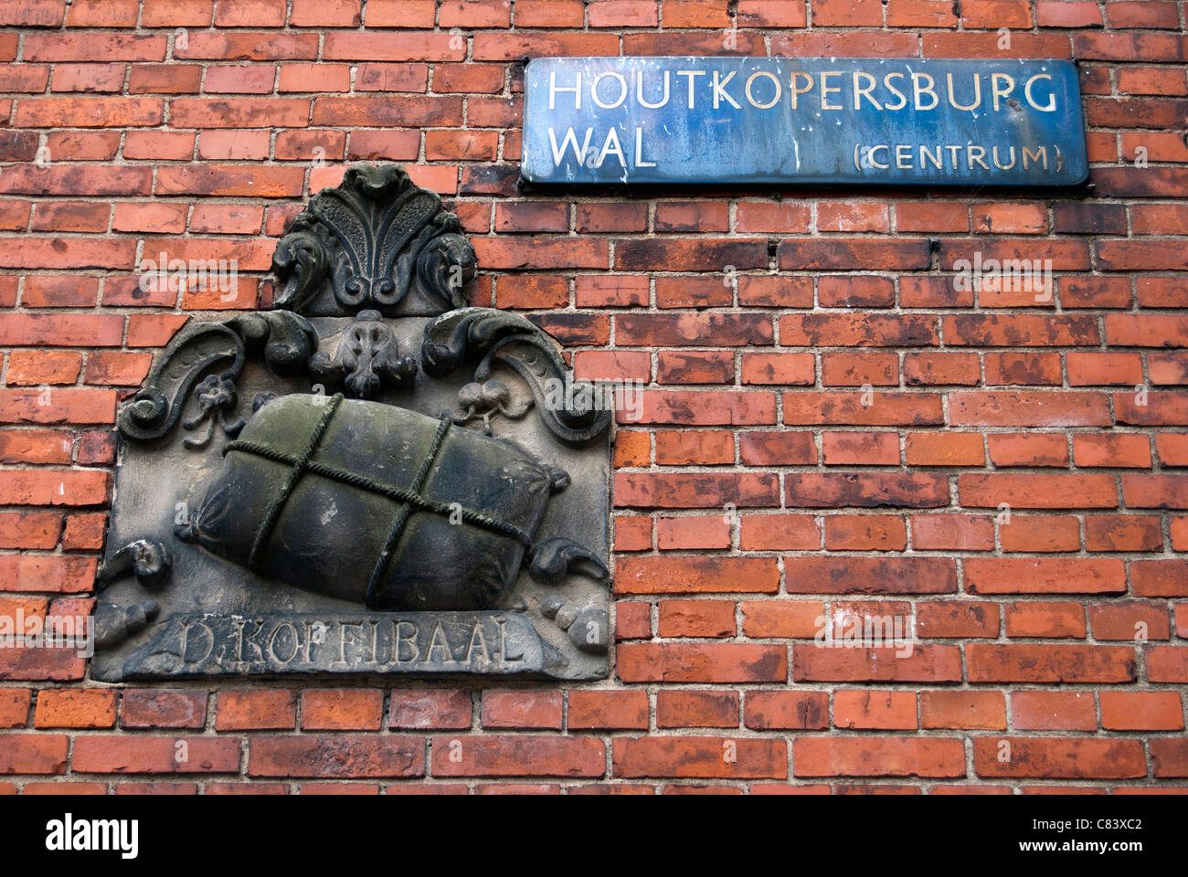 Old Merchant's Sign, Amsterdam Stock Photo - Alamy