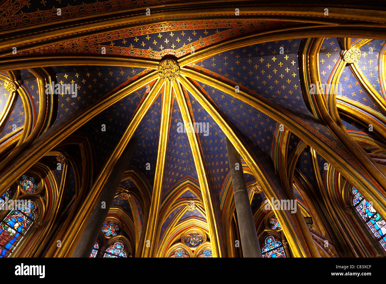 Blue starry ceiling hi-res stock photography and images - Alamy