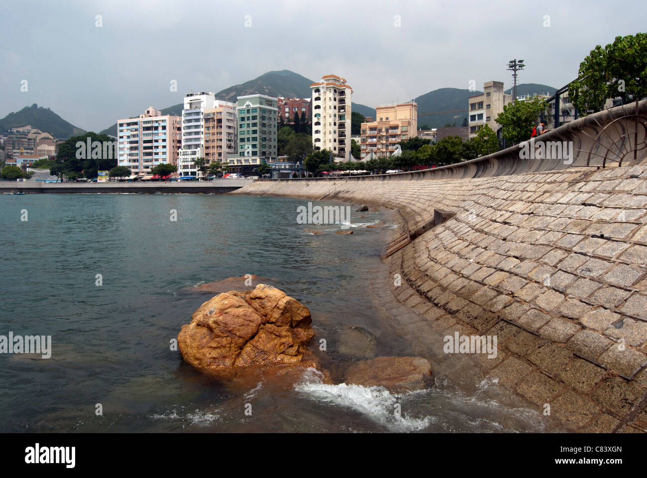 Stanley Waterfront, Hong Kong Stock Photo - Alamy