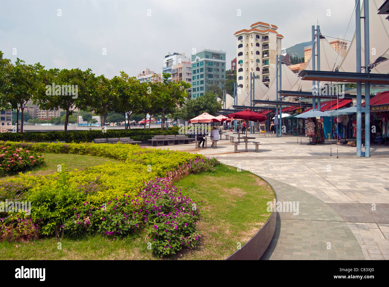 Stanley Waterfront, Hong Kong Stock Photo - Alamy