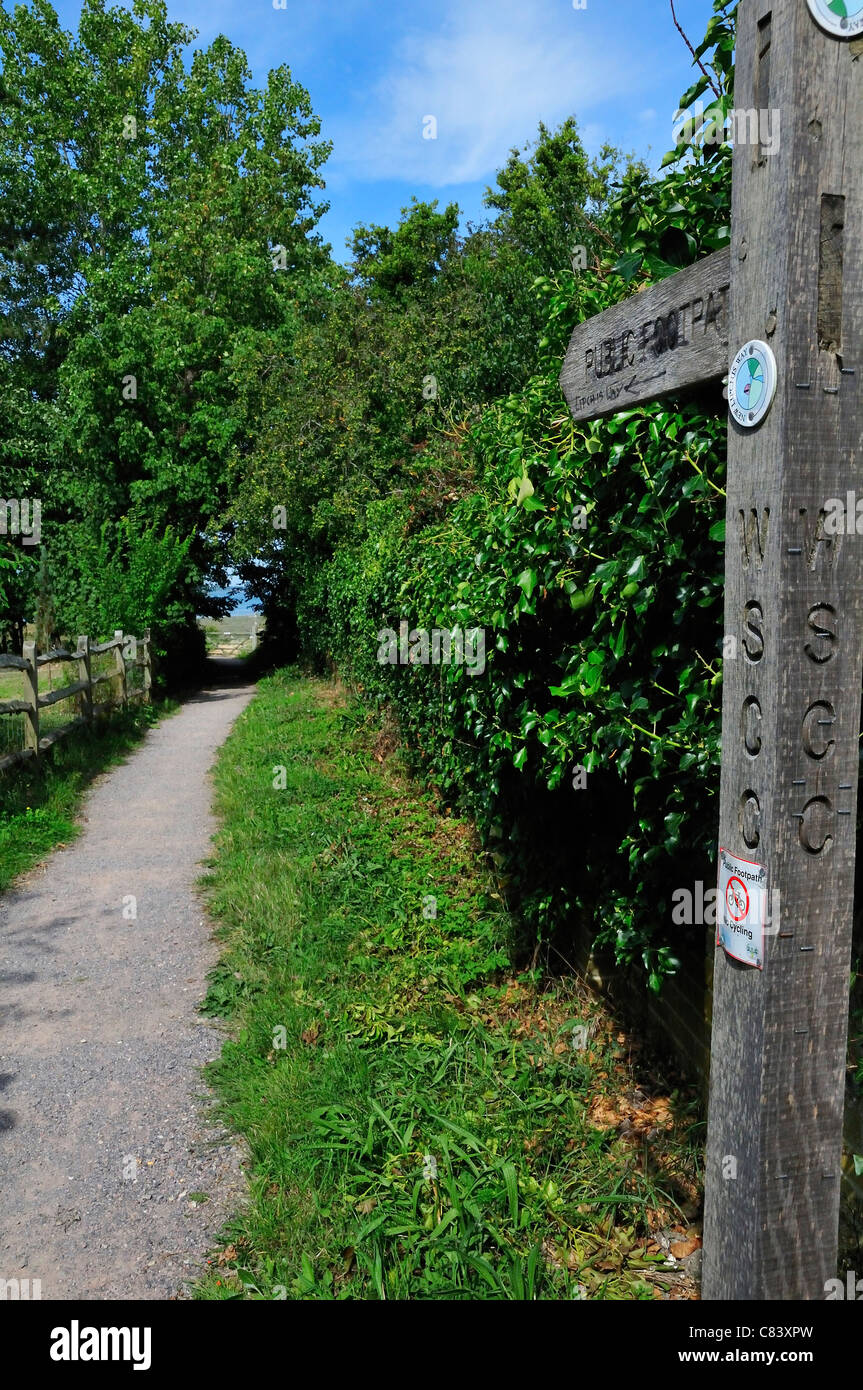 New Lipchis Way footpath between Itchenor and West Wittering ...