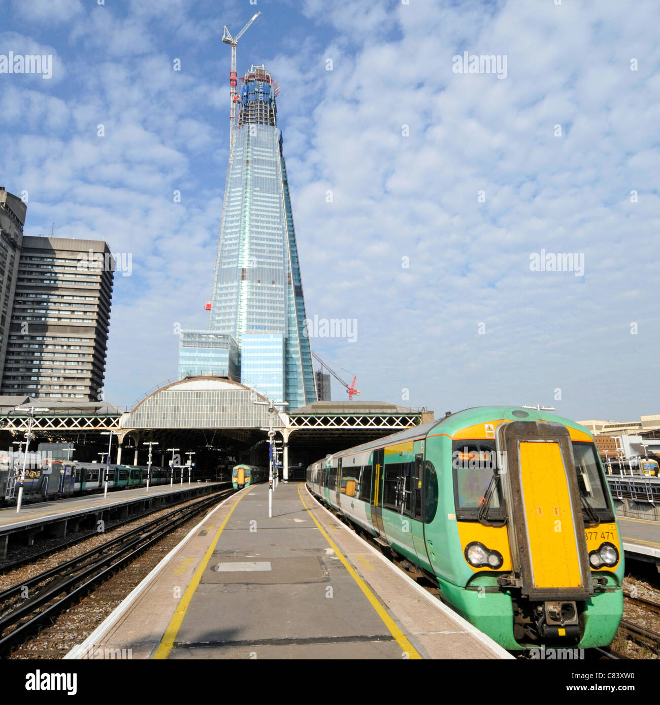 The shard construction site hi-res stock photography and images - Alamy