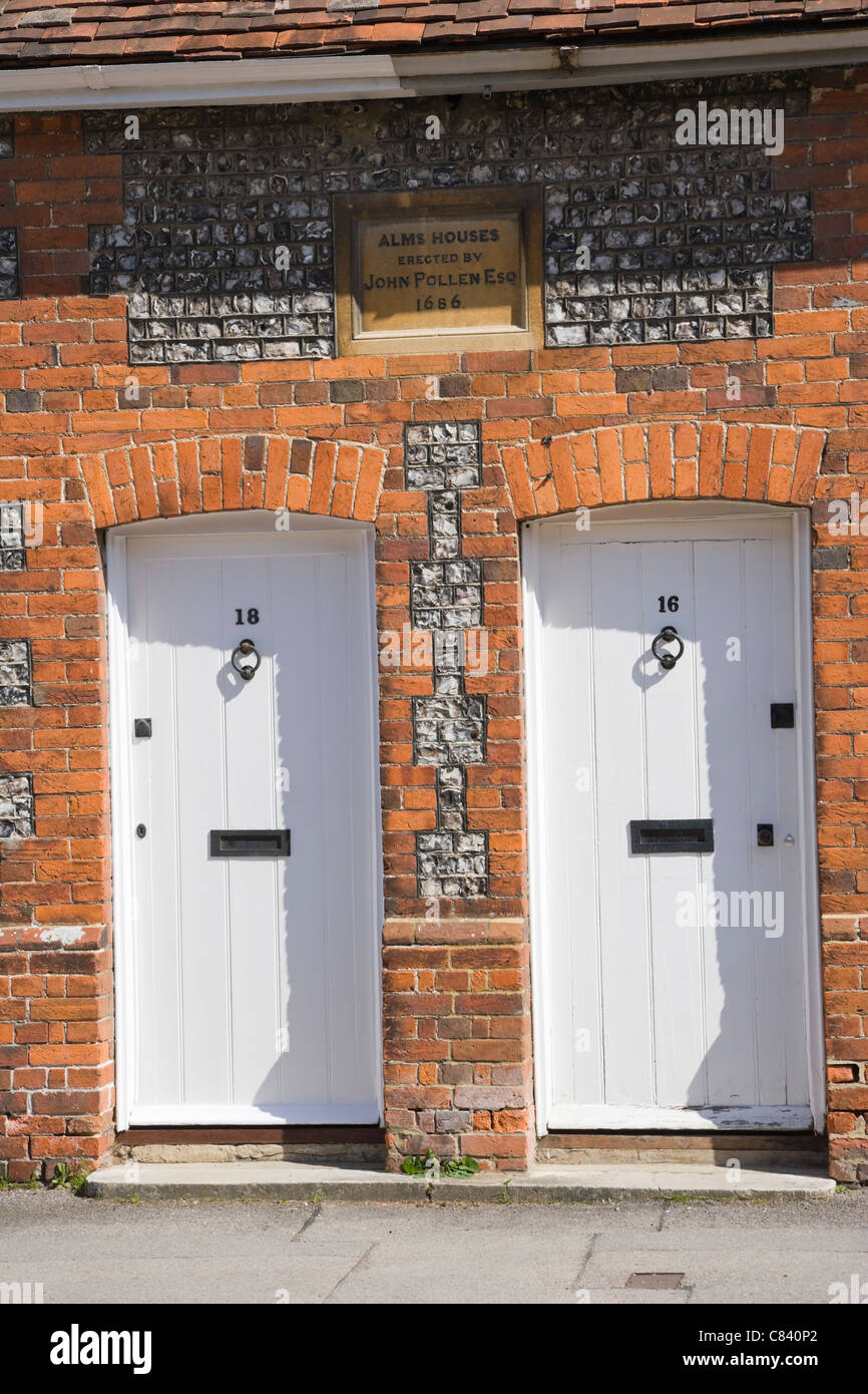 Building of Alms-Houses erected By John Pollen in 1686, Marlborough ...