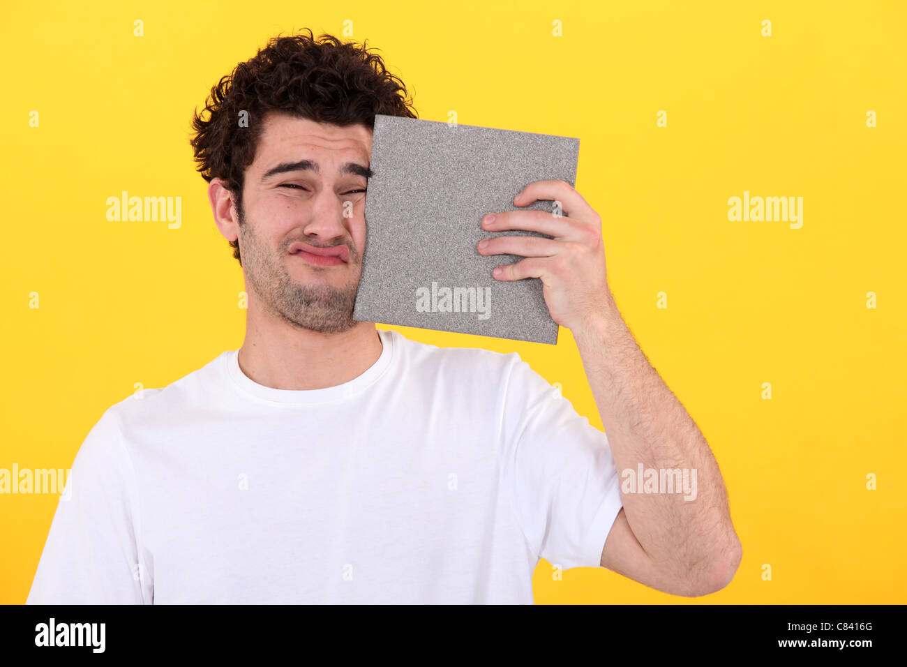 Tile pressing hi-res stock photography and images - Alamy