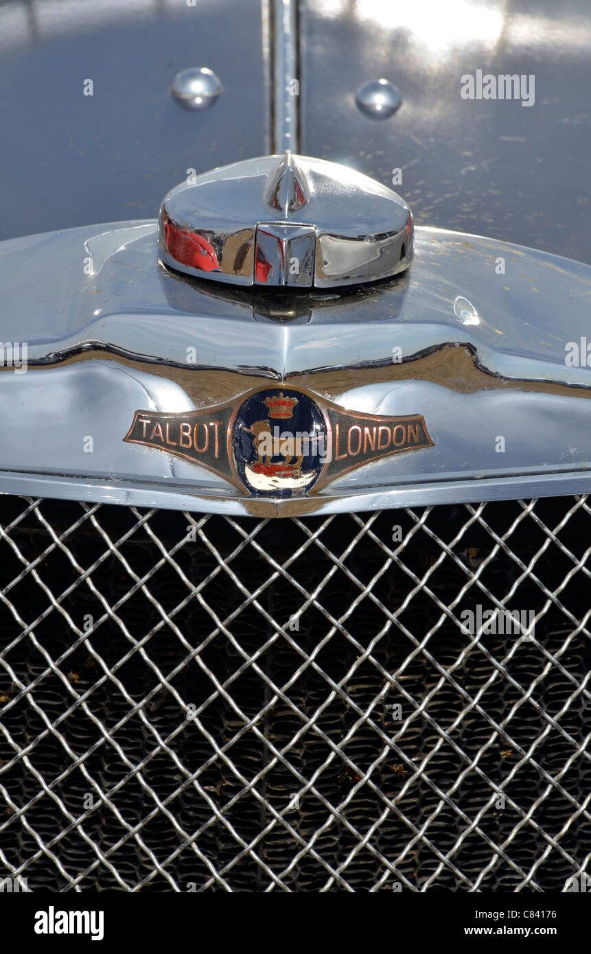 talbot car radiator Stock Photo - Alamy