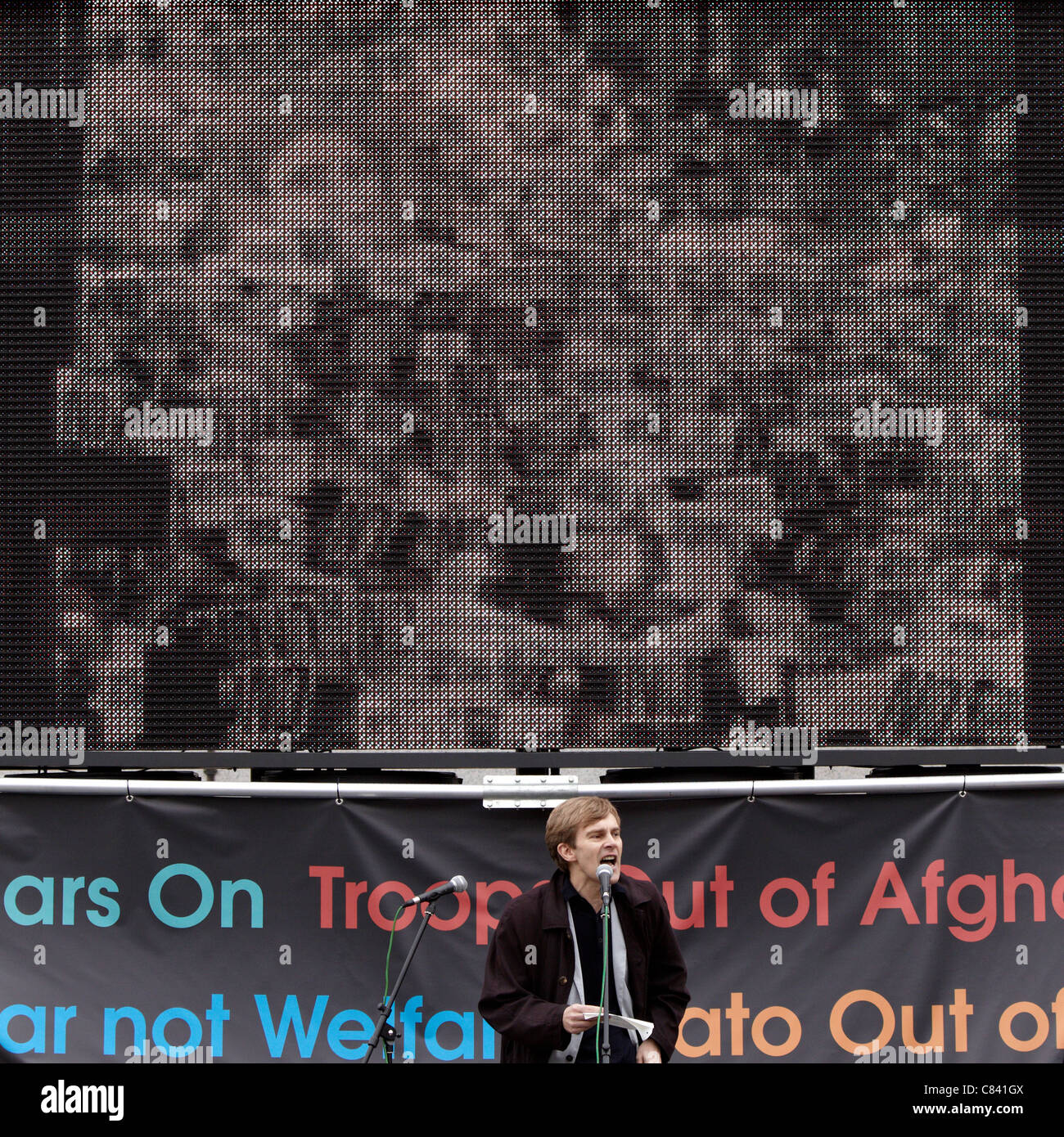 London anti war assembly hi-res stock photography and images - Alamy