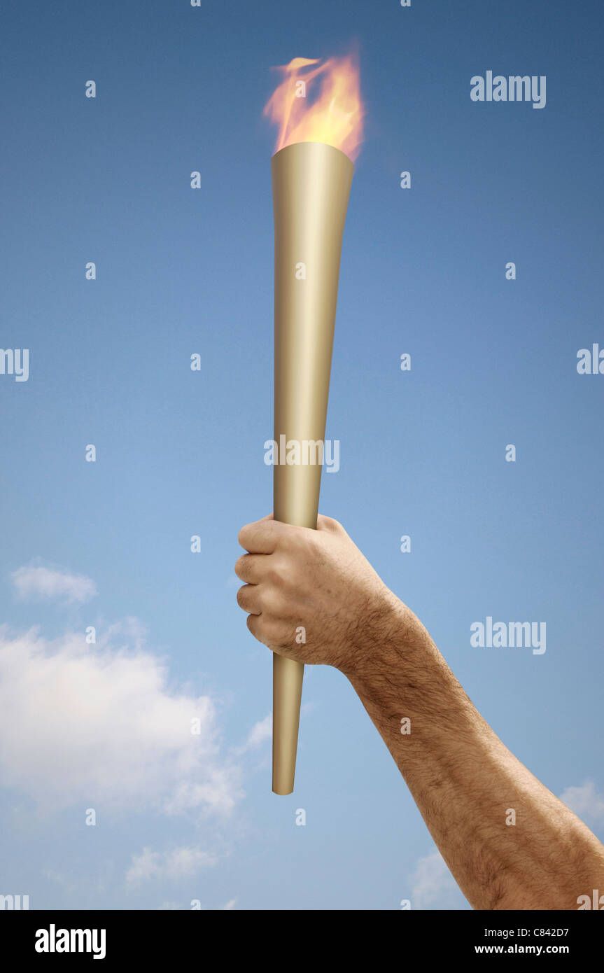 Man Holding Baton High Resolution Stock Photography and Images - Alamy
