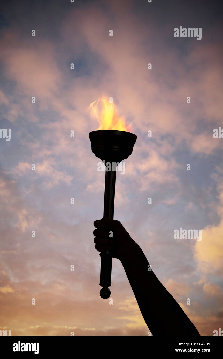 Flaming sunrise hi-res stock photography and images - Alamy