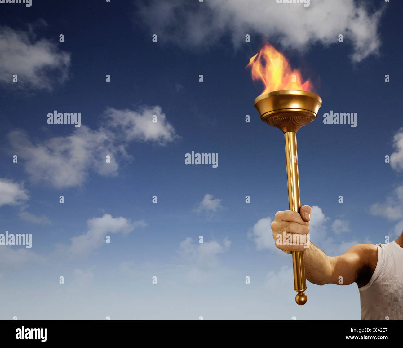 Man Holding Baton High Resolution Stock Photography and Images - Alamy