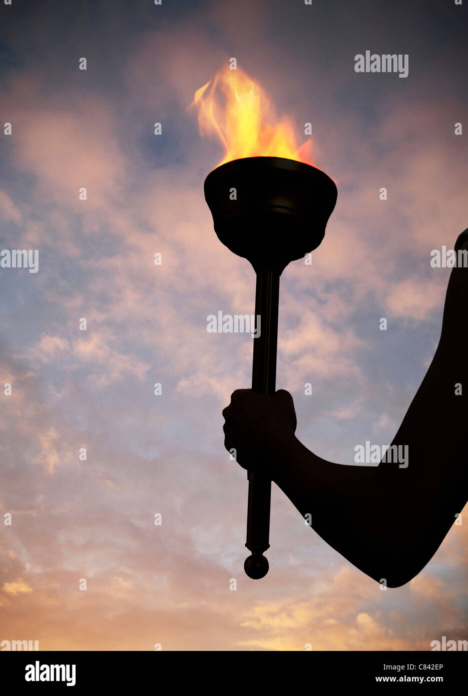Flaming torch hi-res stock photography and images - Alamy
