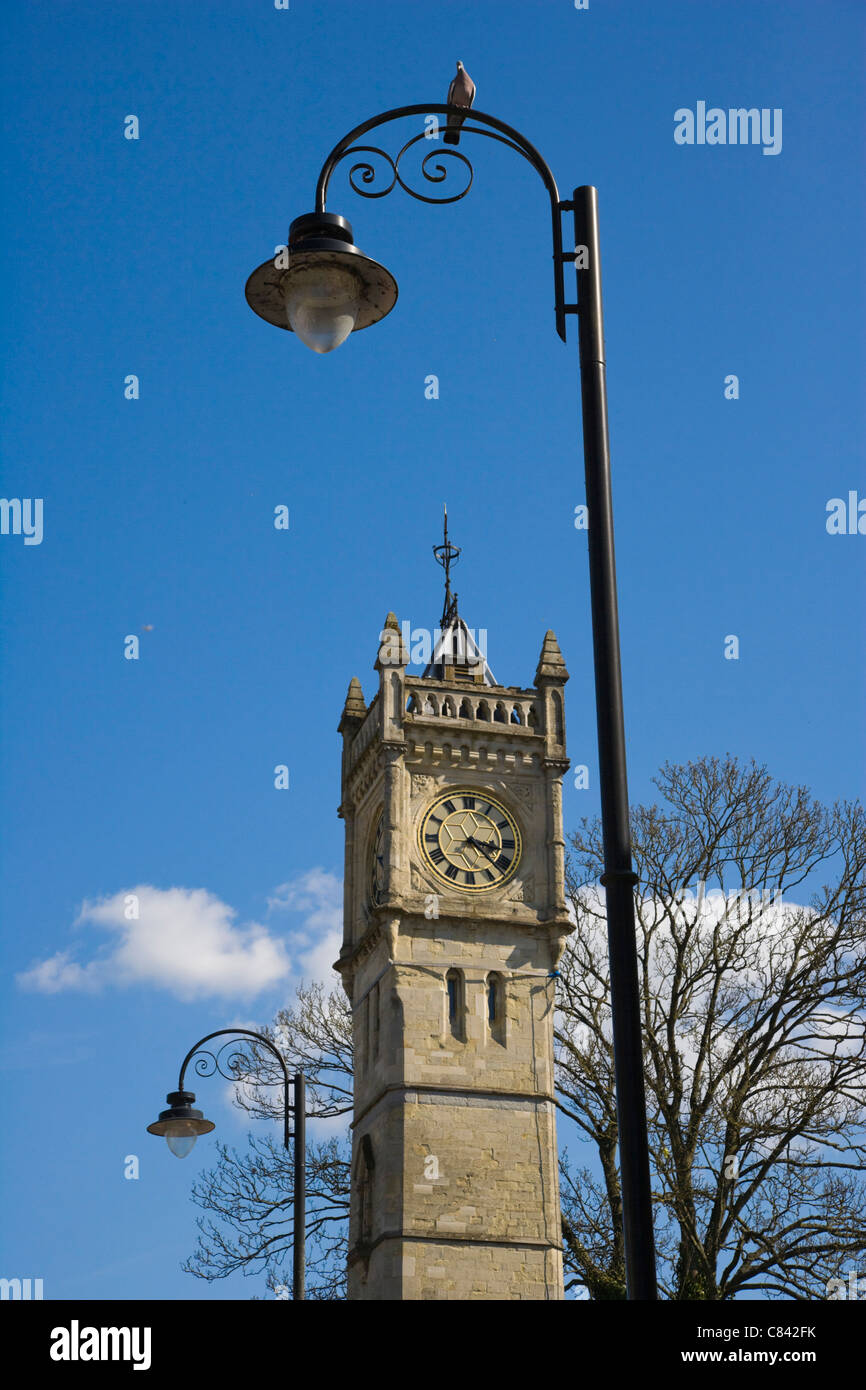 The Clock Tower, Fisherton Street besides Fisherton bridge, Salisbury ...