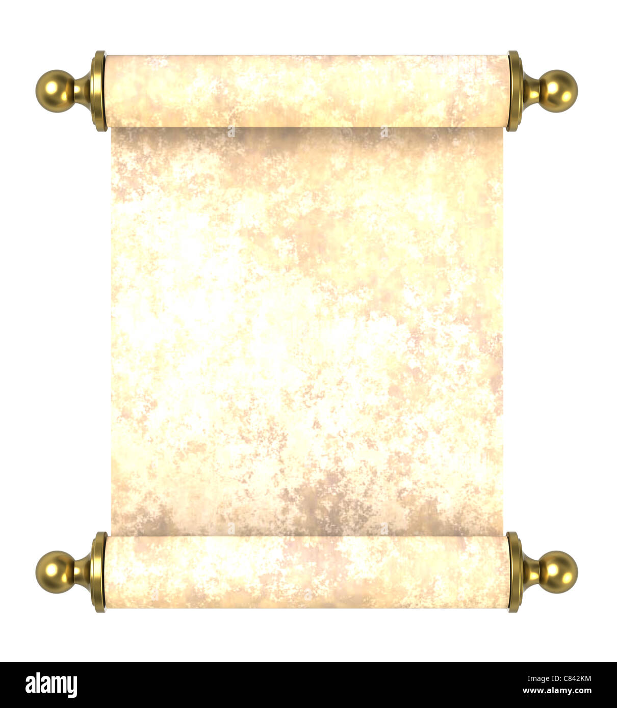 Paper scroll and white hi-res stock photography and images - Alamy