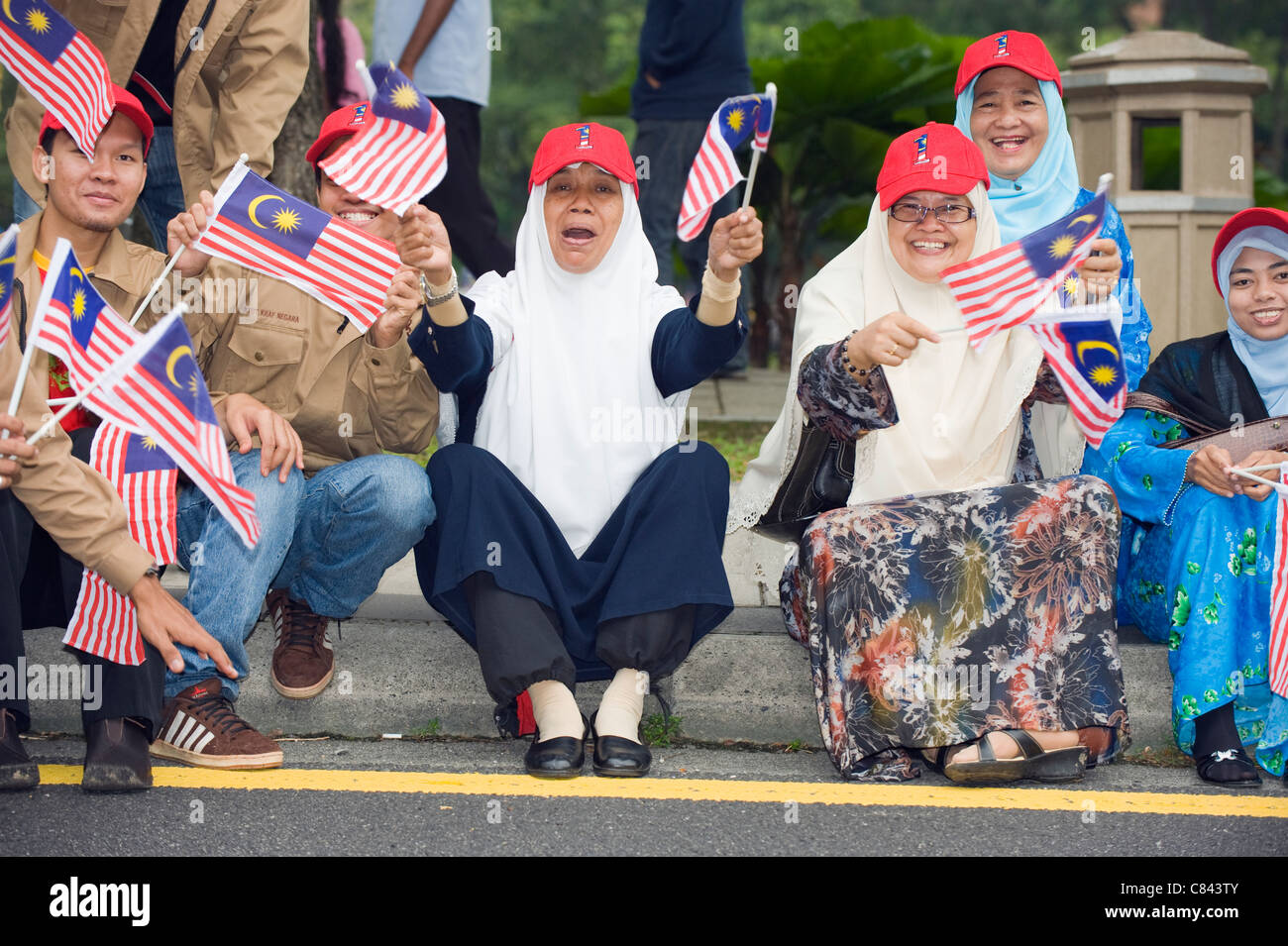 Independence Day celebrations, Kuala Lumpur, Malaysia, South East Asia ...