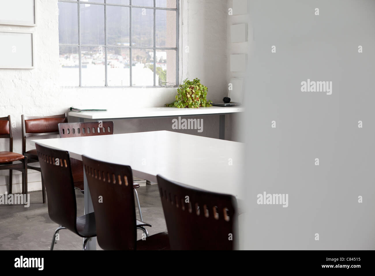 Empty conference room in office Stock Photo - Alamy
