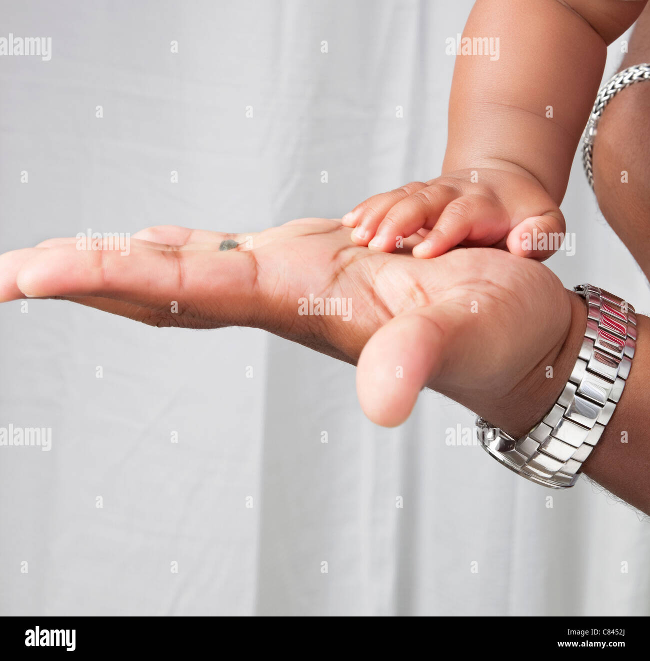 Hand hands comparison comparing hi-res stock photography and images - Alamy