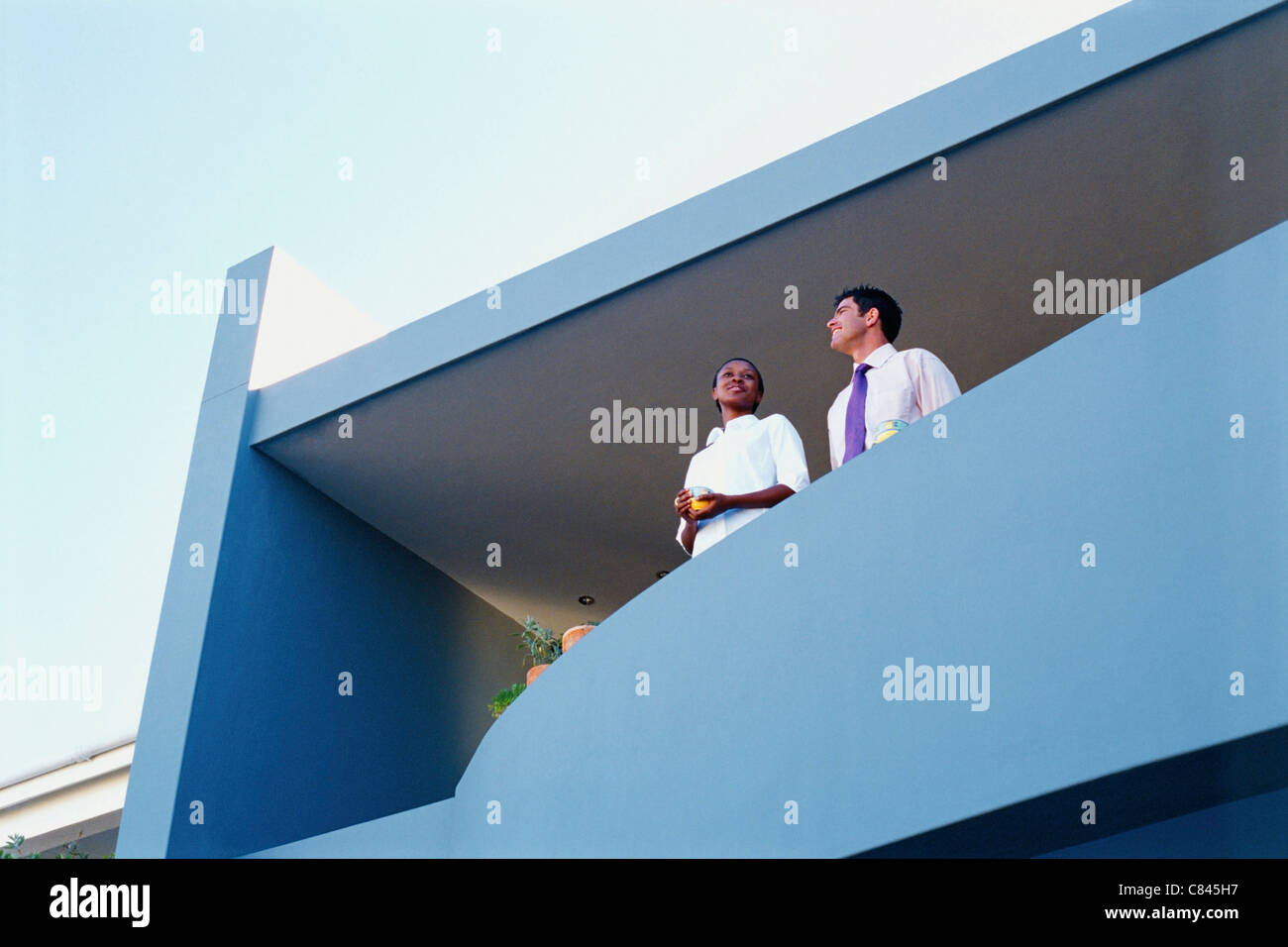 Overlooking balcony hi-res stock photography and images - Alamy