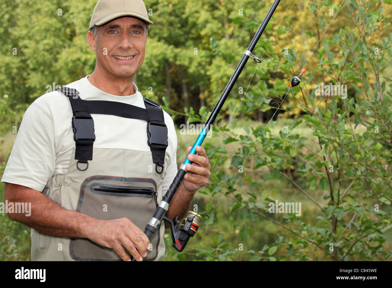 1 male angler hi-res stock photography and images - Alamy
