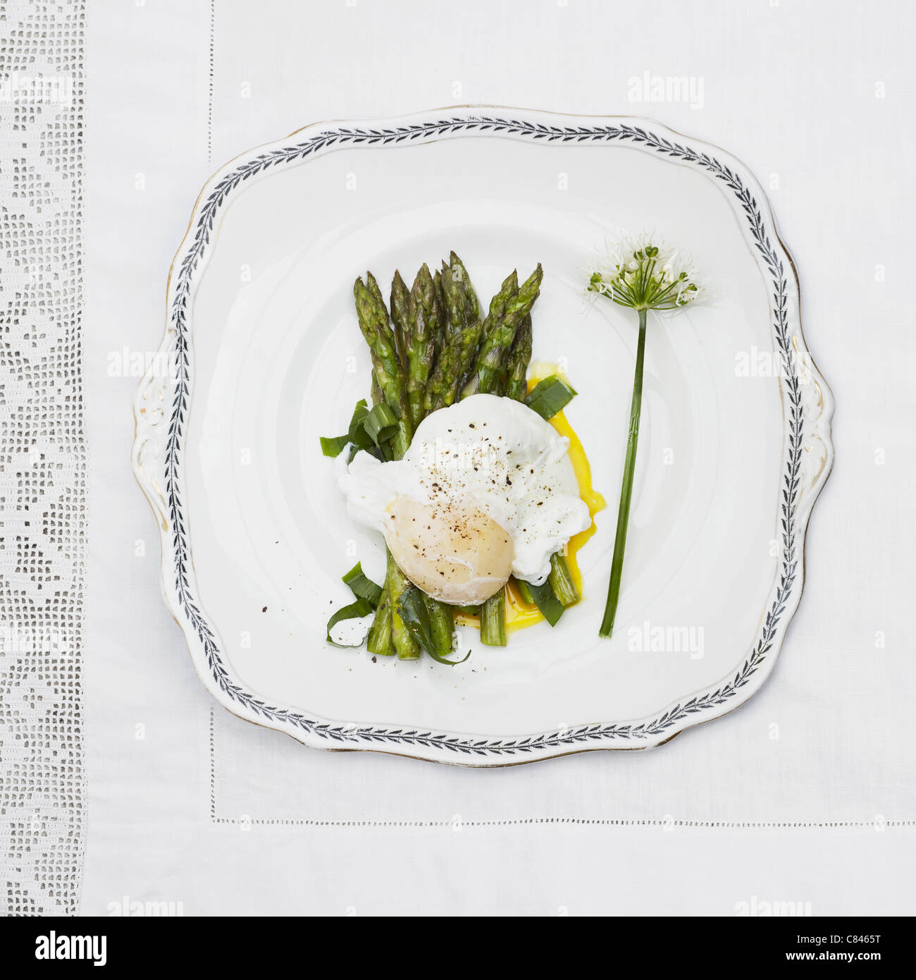 Asparagus plate hi-res stock photography and images - Alamy