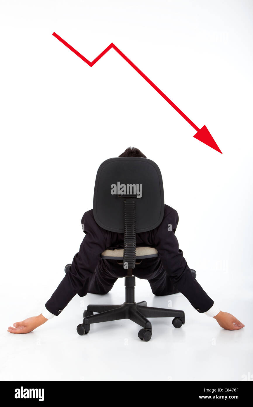 Broken line graph hi-res stock photography and images - Alamy