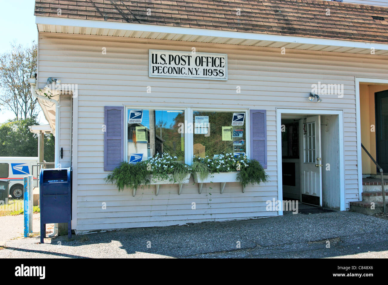 United States Post Office Peconic Long Island NY Stock Photo - Alamy
