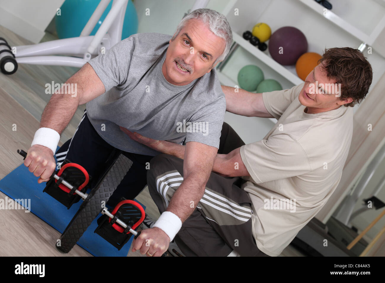 Older muscular man men hi-res stock photography and images - Alamy