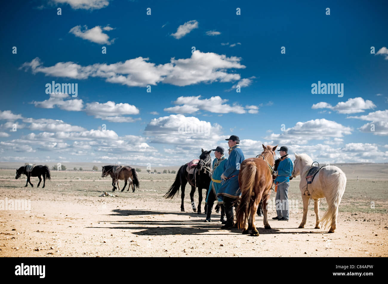Mongolian tribe in Inner Mongolia Peoples Republic of China. The people ...