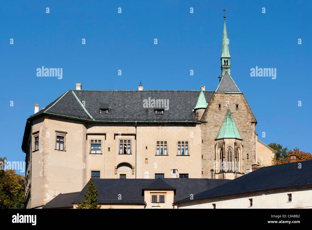 Sternberk Castle - national historic landmark Stock Photo - Alamy