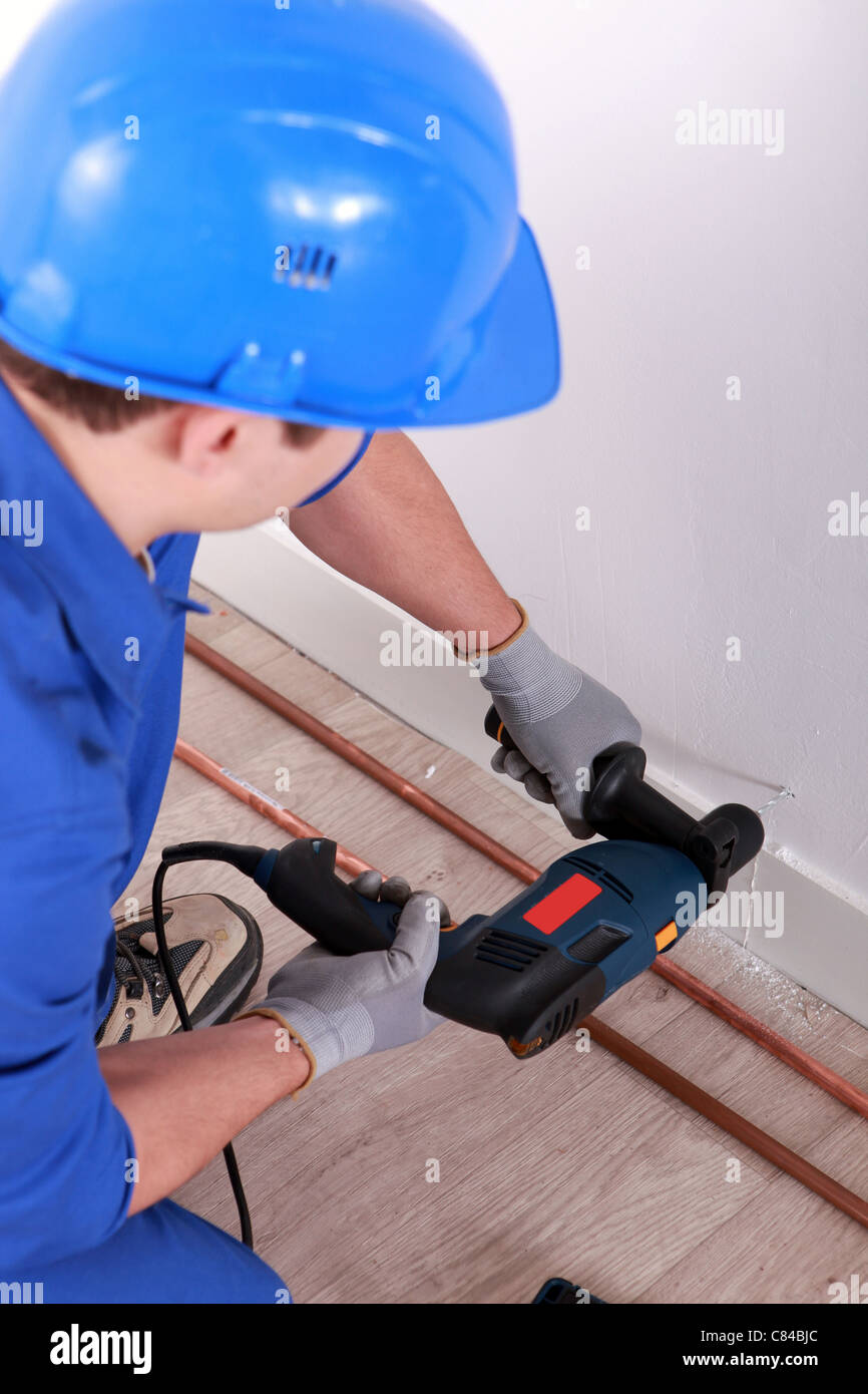 Drilling for copper hi-res stock photography and images - Alamy