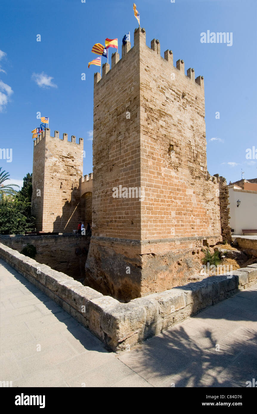 Mallorca, Alcudia, Citadel, Old Town, Fortifications, Towers, Entrance ...