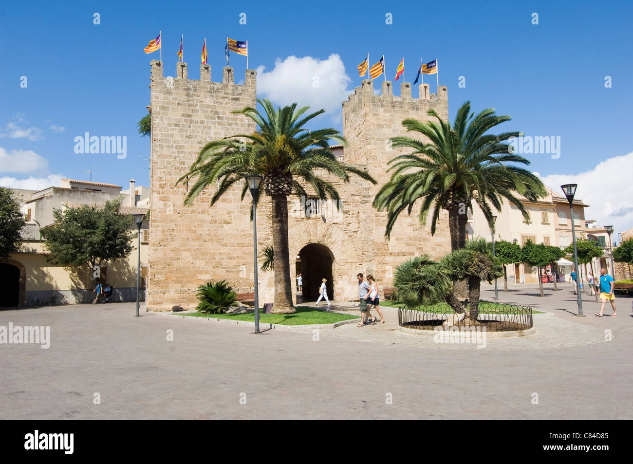 Mallorca alcudia old town hi-res stock photography and images - Alamy