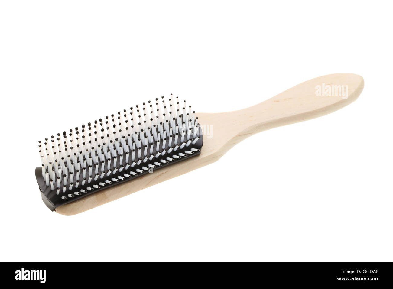 Hairbrush isolated on white background Stock Photo - Alamy